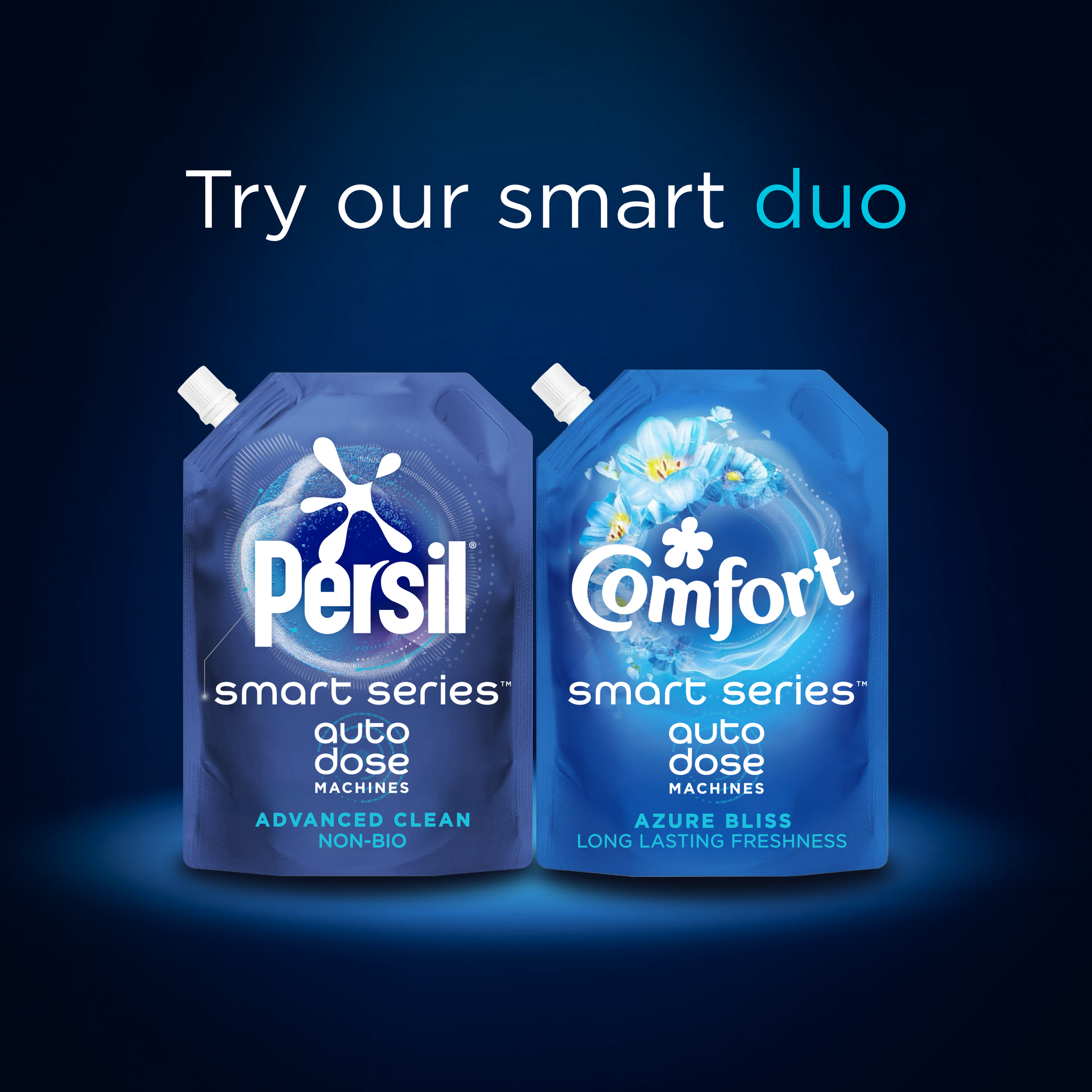 Persil & Comfort Smart Series® auto dose Duo